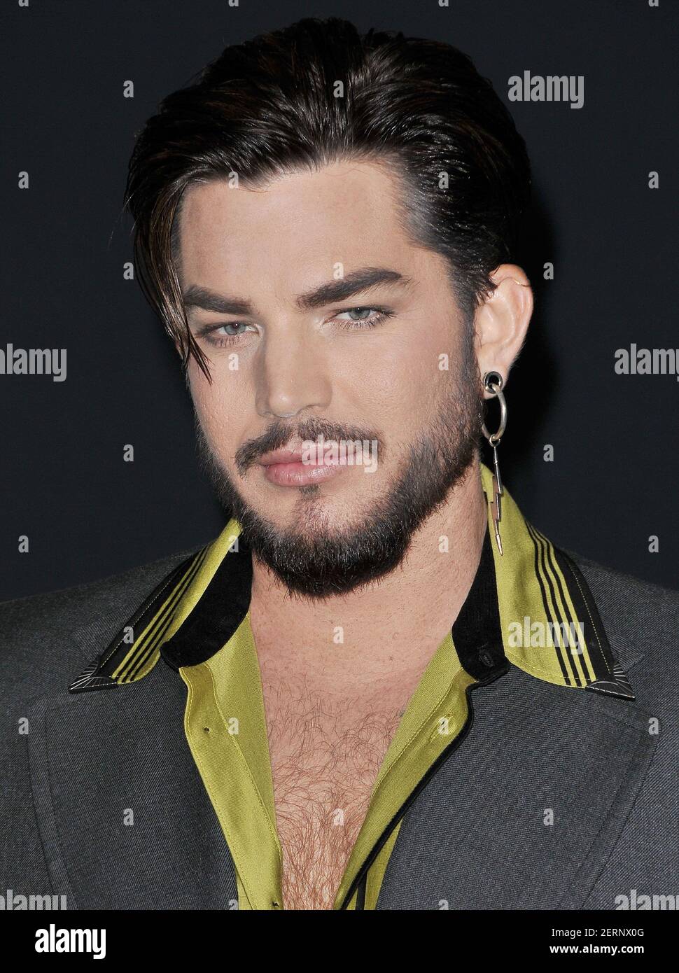 Adam Lambert arrives at "A Star Is Born" Los Angeles Premiere held at ...