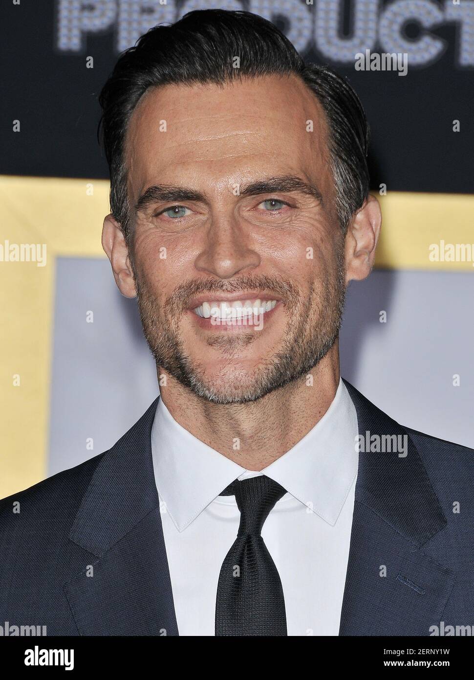 Cheyenne Jackson arrives at "A Star Is Born" Los Angeles Premiere held ...