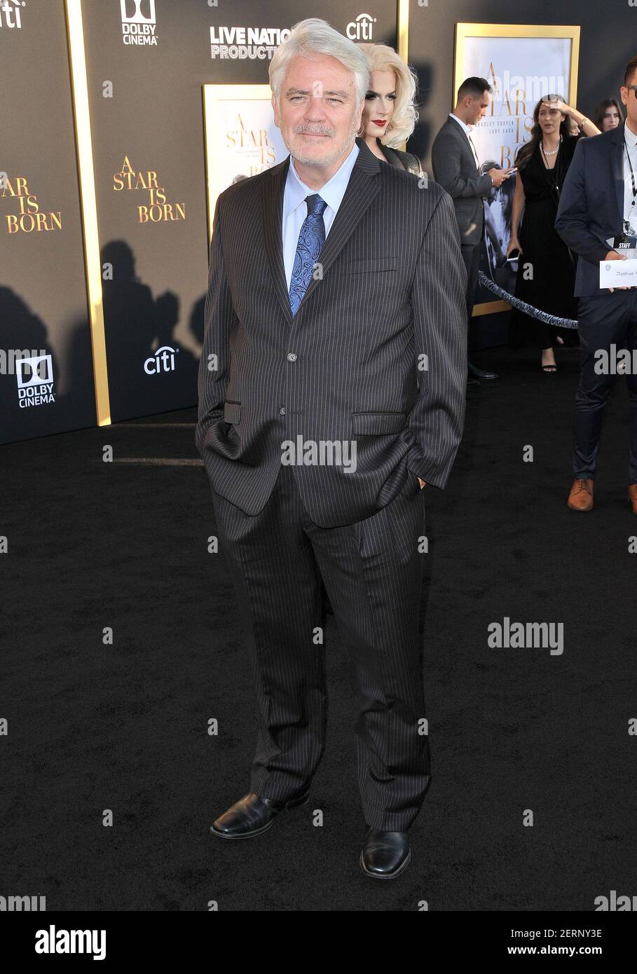 Michael Harney arrives at "A Star Is Born" Los Angeles Premiere held at ...