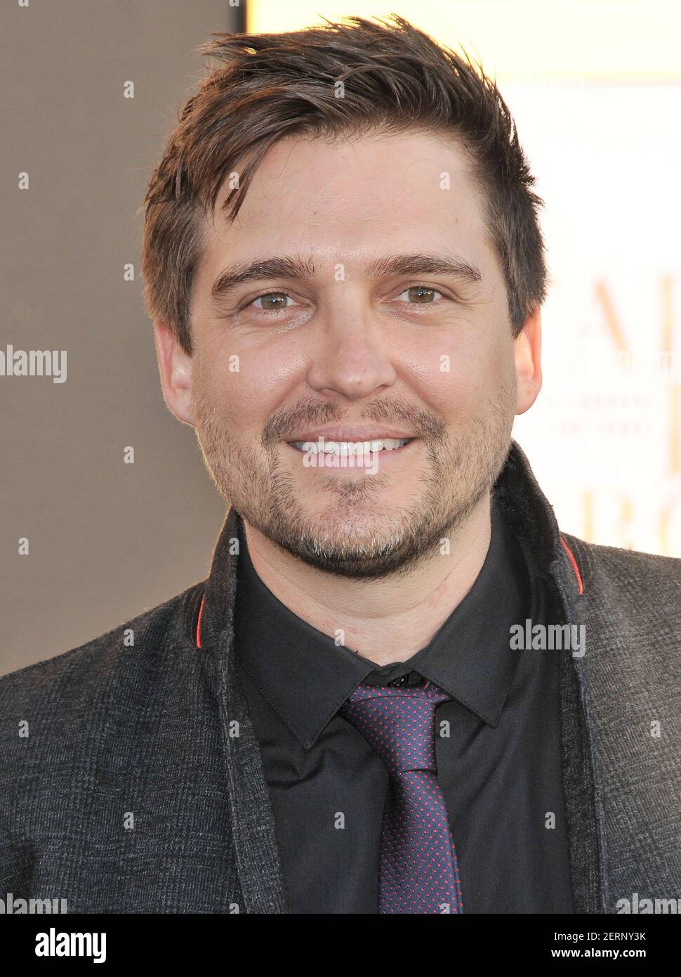 Johnny Hanson arrives at "A Star Is Born" Los Angeles Premiere held at ...