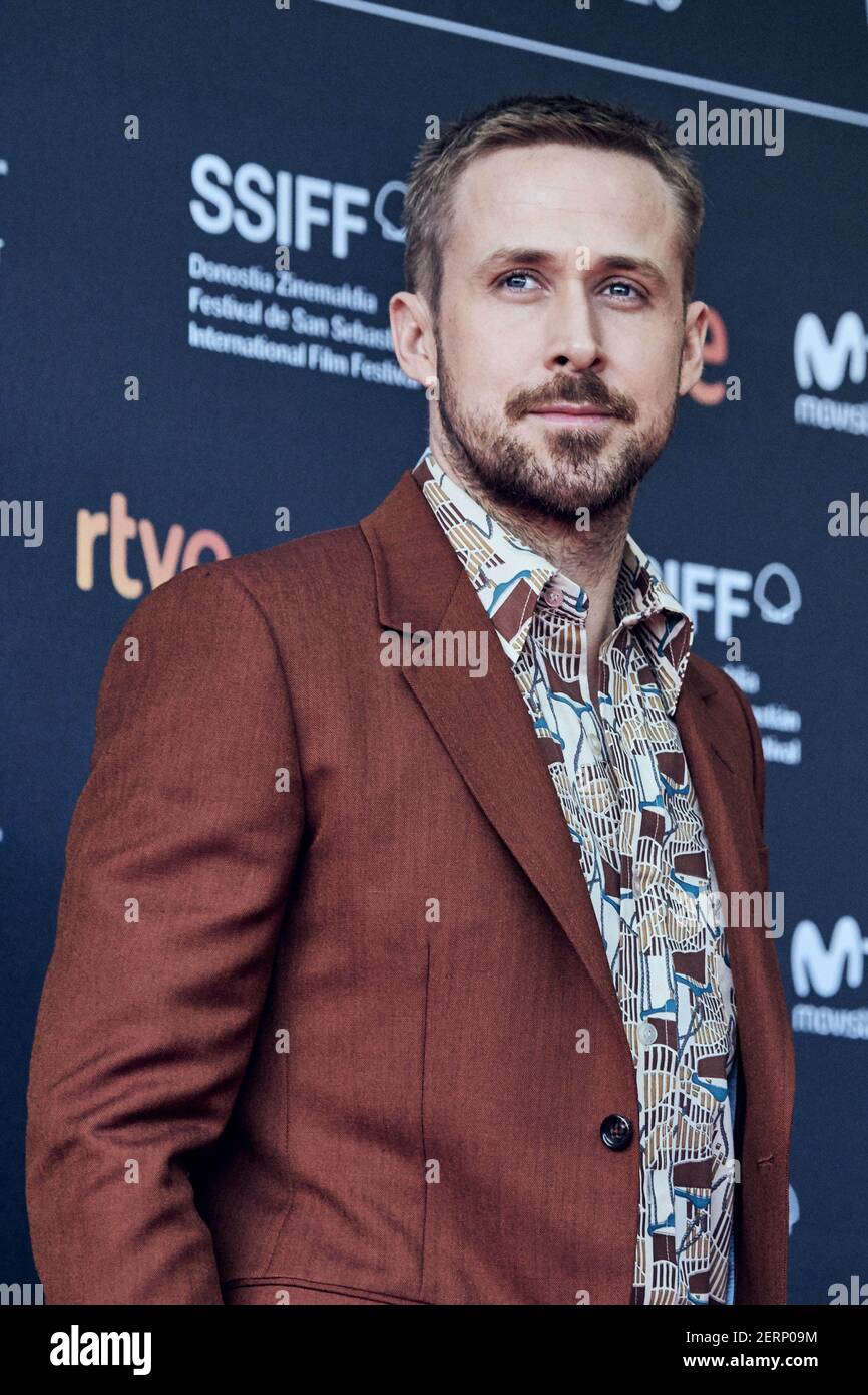 24-09-2018 San Ryan Gosling attended 'First Man' Premiere during the 66th San Sebastian ...