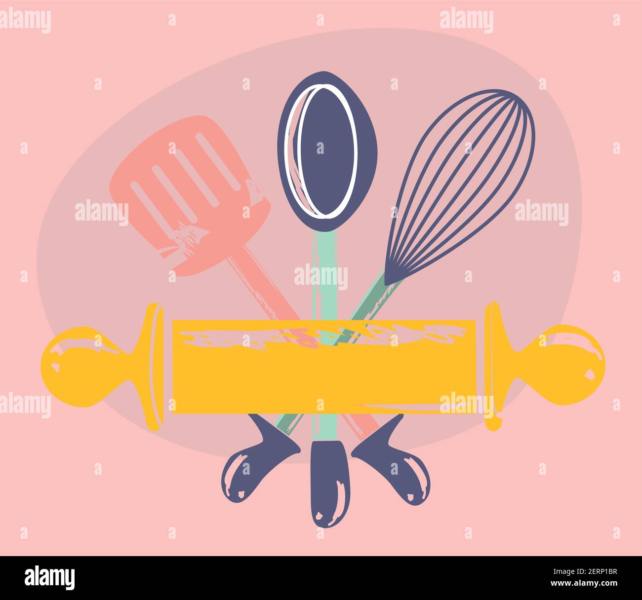 cooking utensils spoon spatula cartoon Stock Vector Image & Art - Alamy