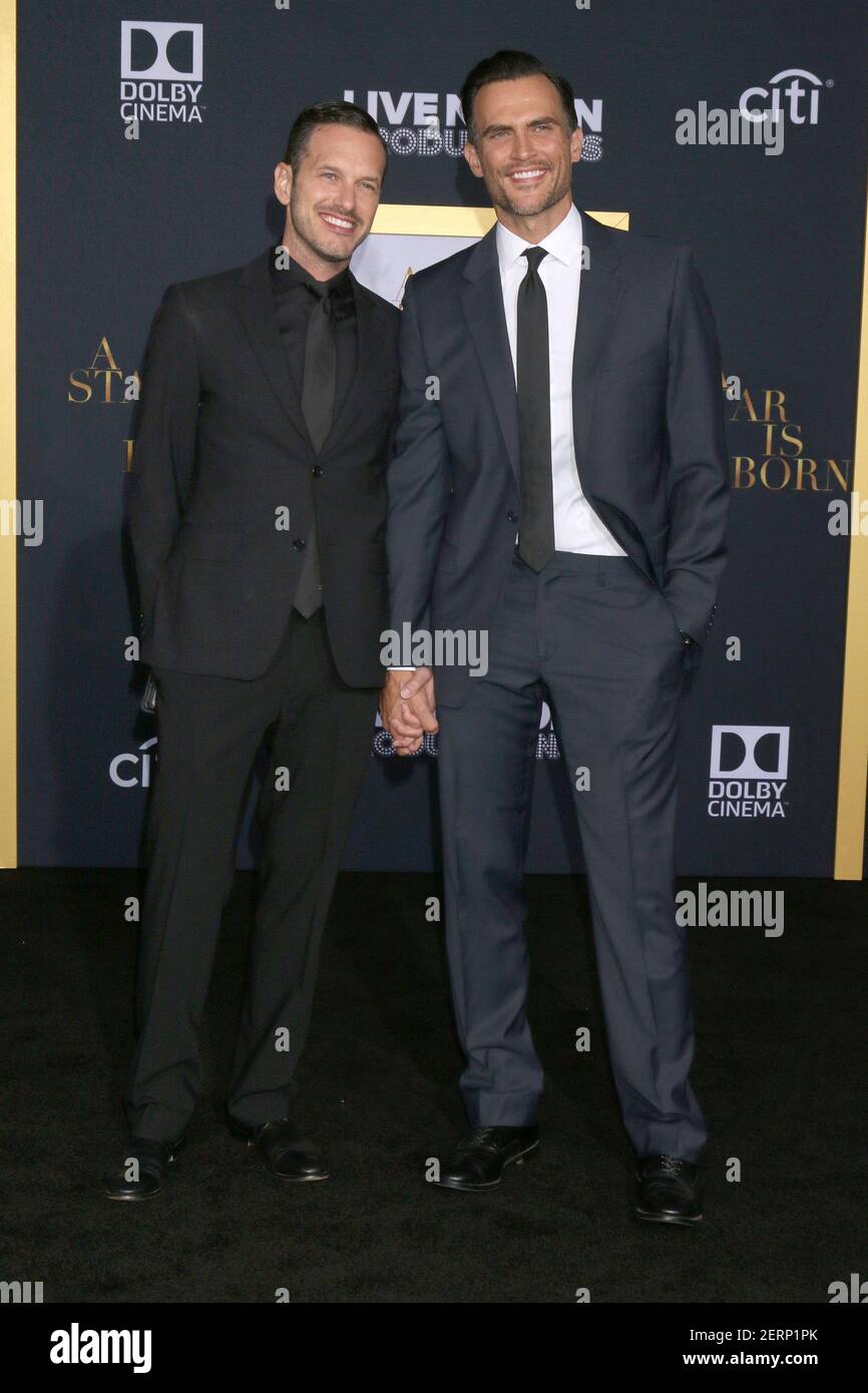 LOS ANGELES - SEP 24: Jason Landau, Cheyenne Jackson at the "A Star is ...