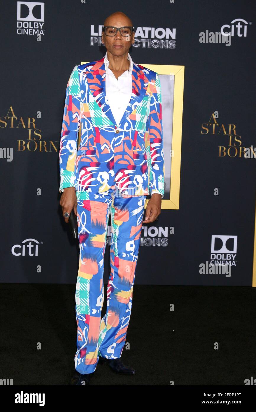 LOS ANGELES - SEP 24: RuPaul Andre Charles at the "A Star is Born" LA ...