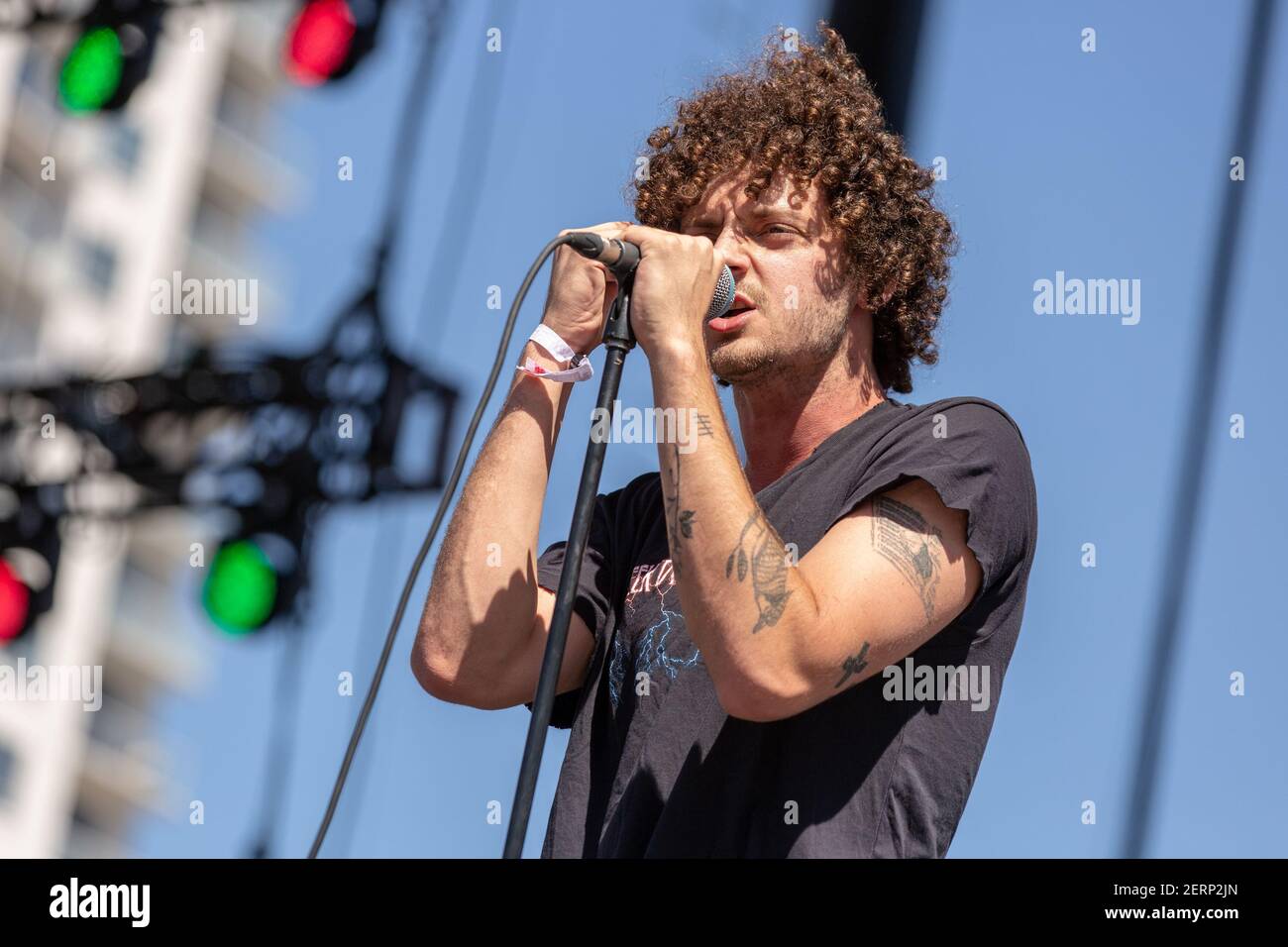 Grandson (Jordan Benjamin) during iHeartRadio Music Festival Daytime ...