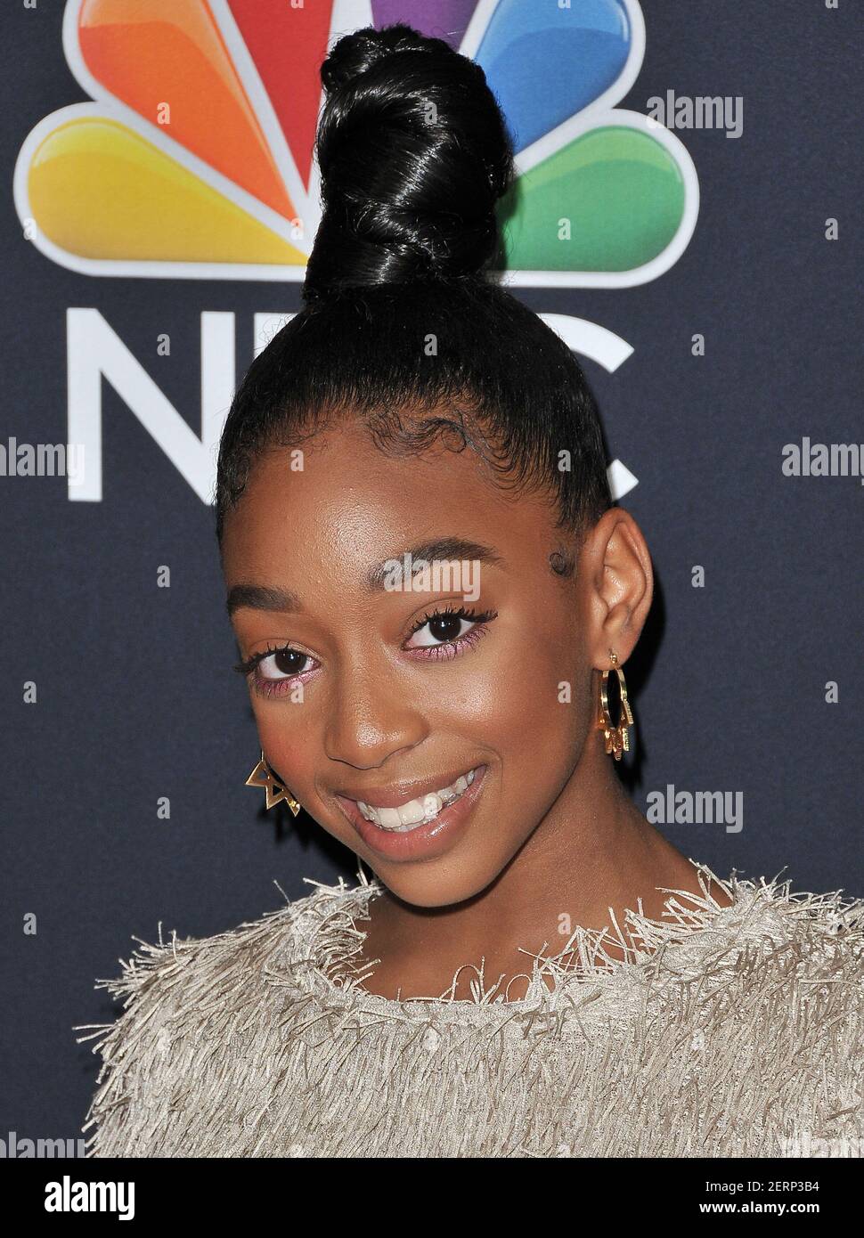 Eris Baker arrives at NBC's "This Is Us" Season 3 Premiere Screening held at the Paramount ...