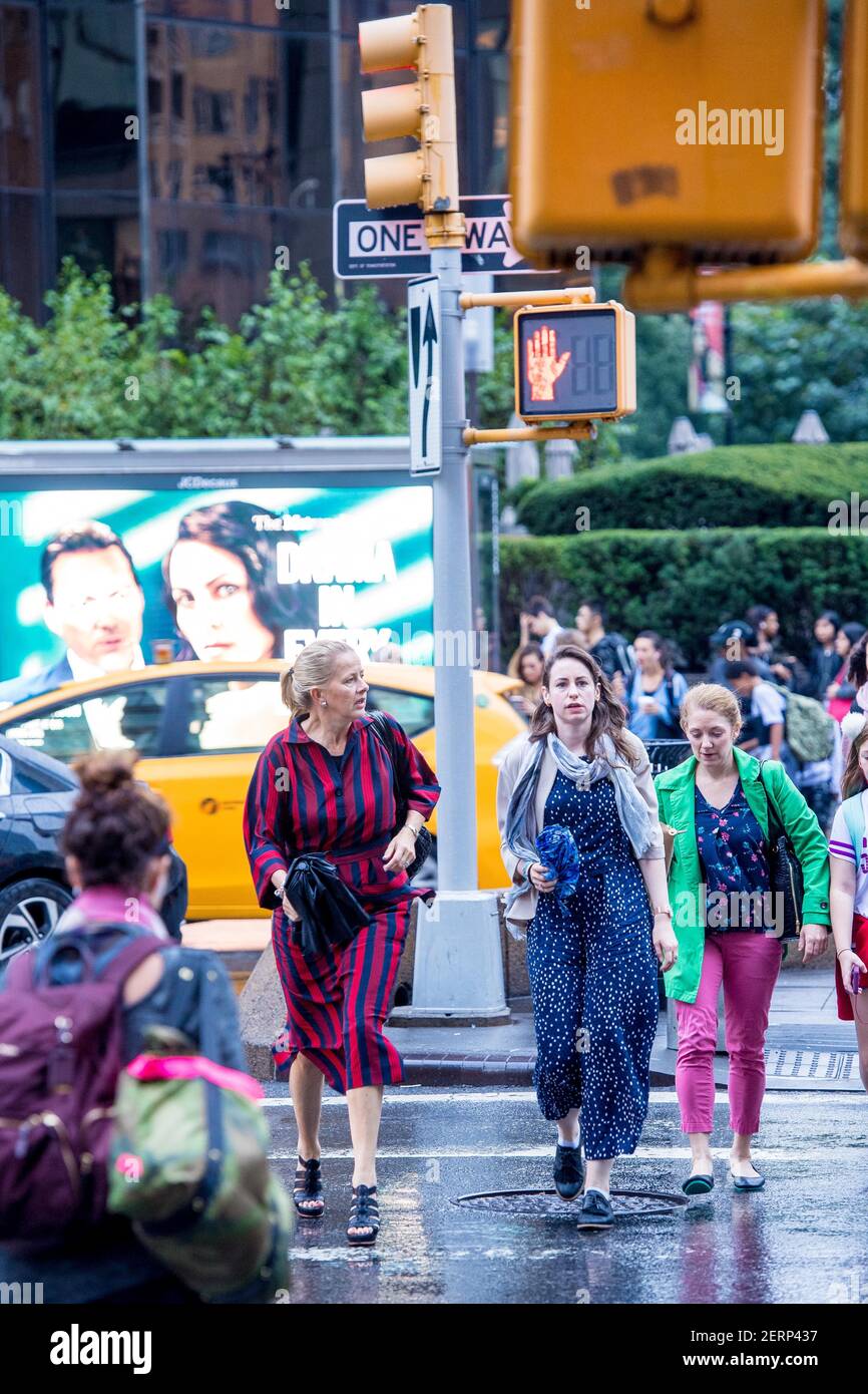 Princess Mabel before the start of the GoalKeepers event in New York ...