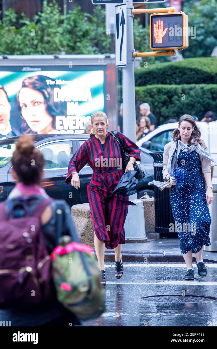 Princess Mabel before the start of the GoalKeepers event in New York ...