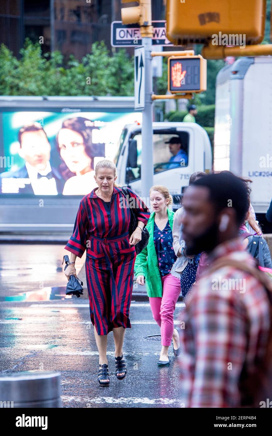 Princess Mabel before the start of the GoalKeepers event in New York ...