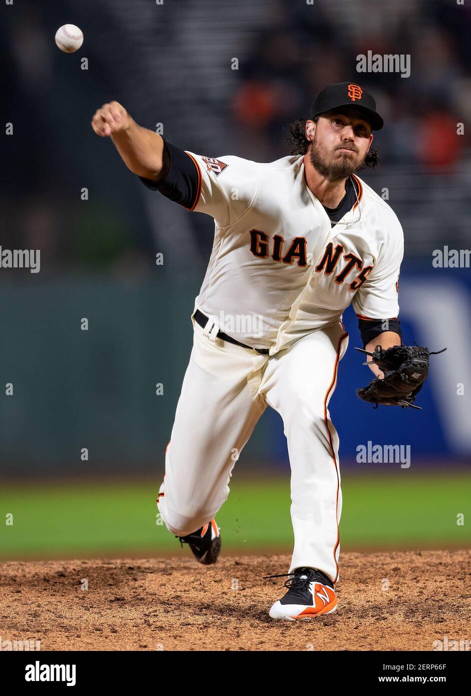 September 26, 2018: San Francisco Giants relief pitcher Ray Black (62 ...