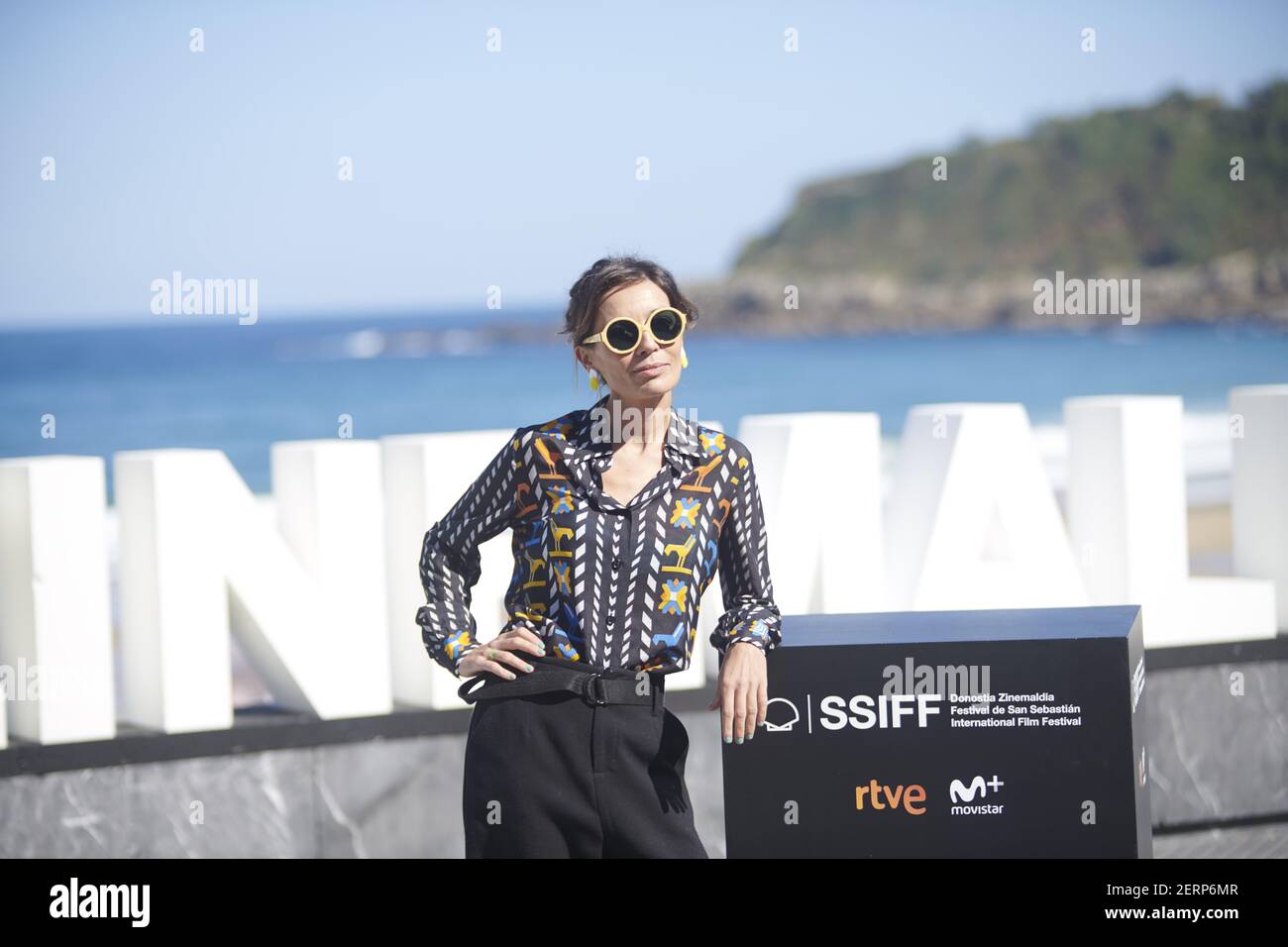María Ballesteros attends the photocall of 'Tiempo Después' during the ...