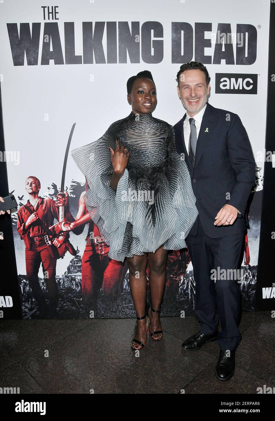 Danai Gurira And Andrew Lincoln