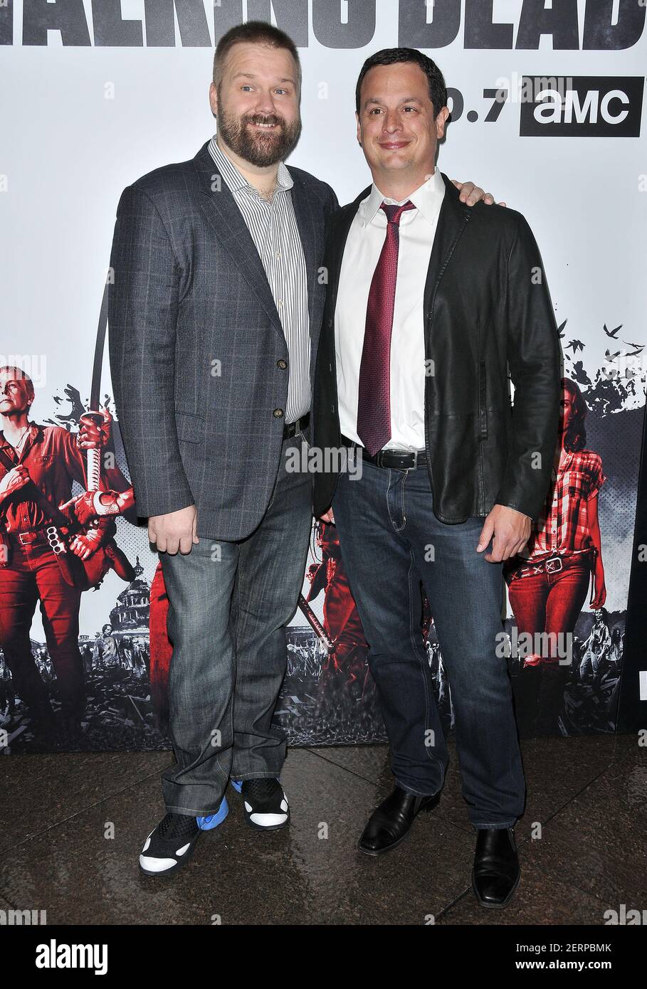 (L-R) Robert Kirkman and Dave Alpert at AMC's “The Walking Dead” Season ...