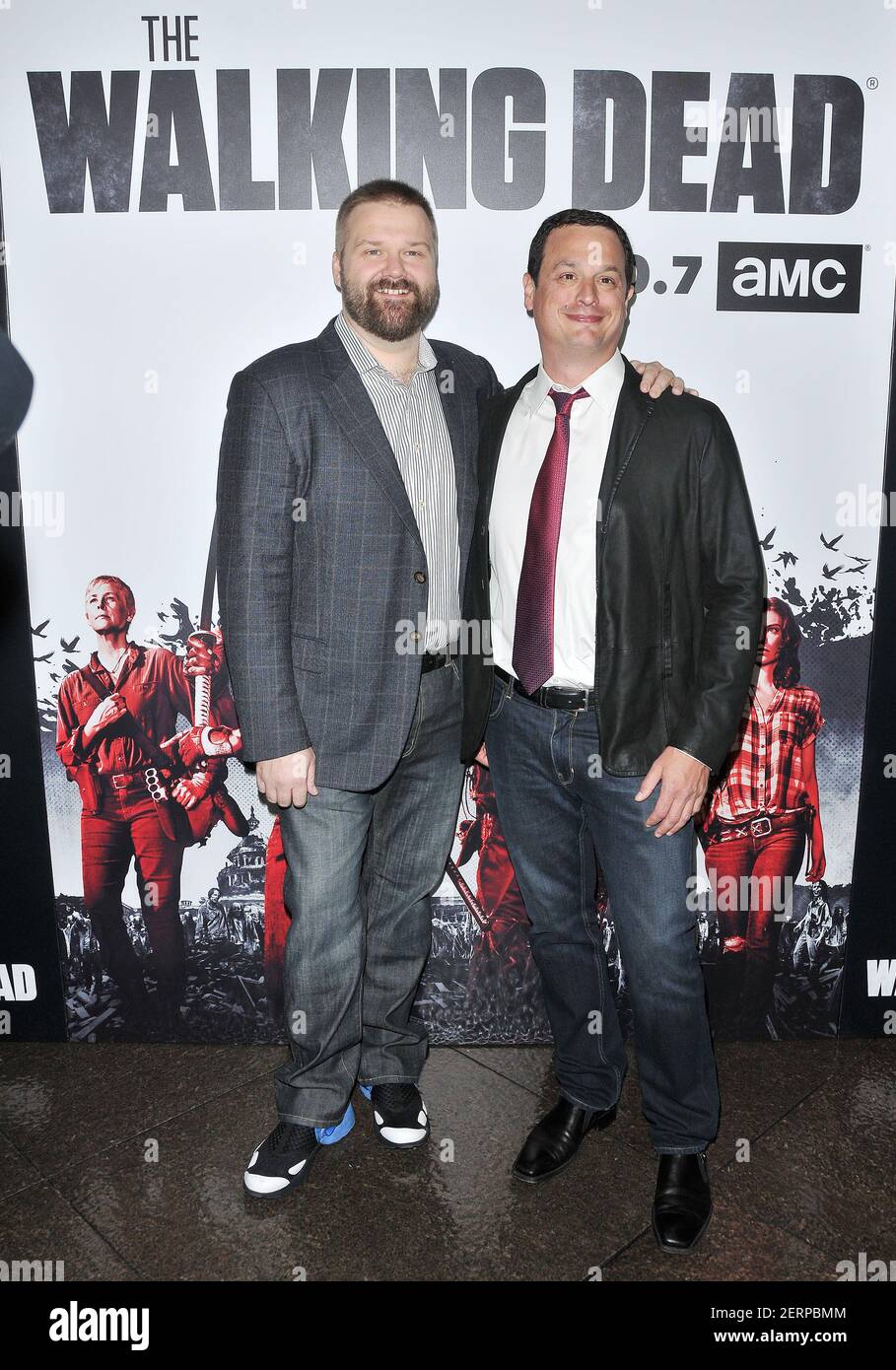 (L-R) Robert Kirkman and Dave Alpert at AMC's “The Walking Dead” Season ...