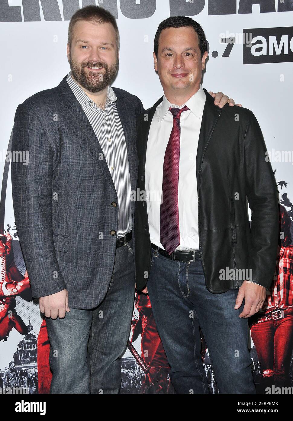(L-R) Robert Kirkman and Dave Alpert at AMC's “The Walking Dead” Season ...