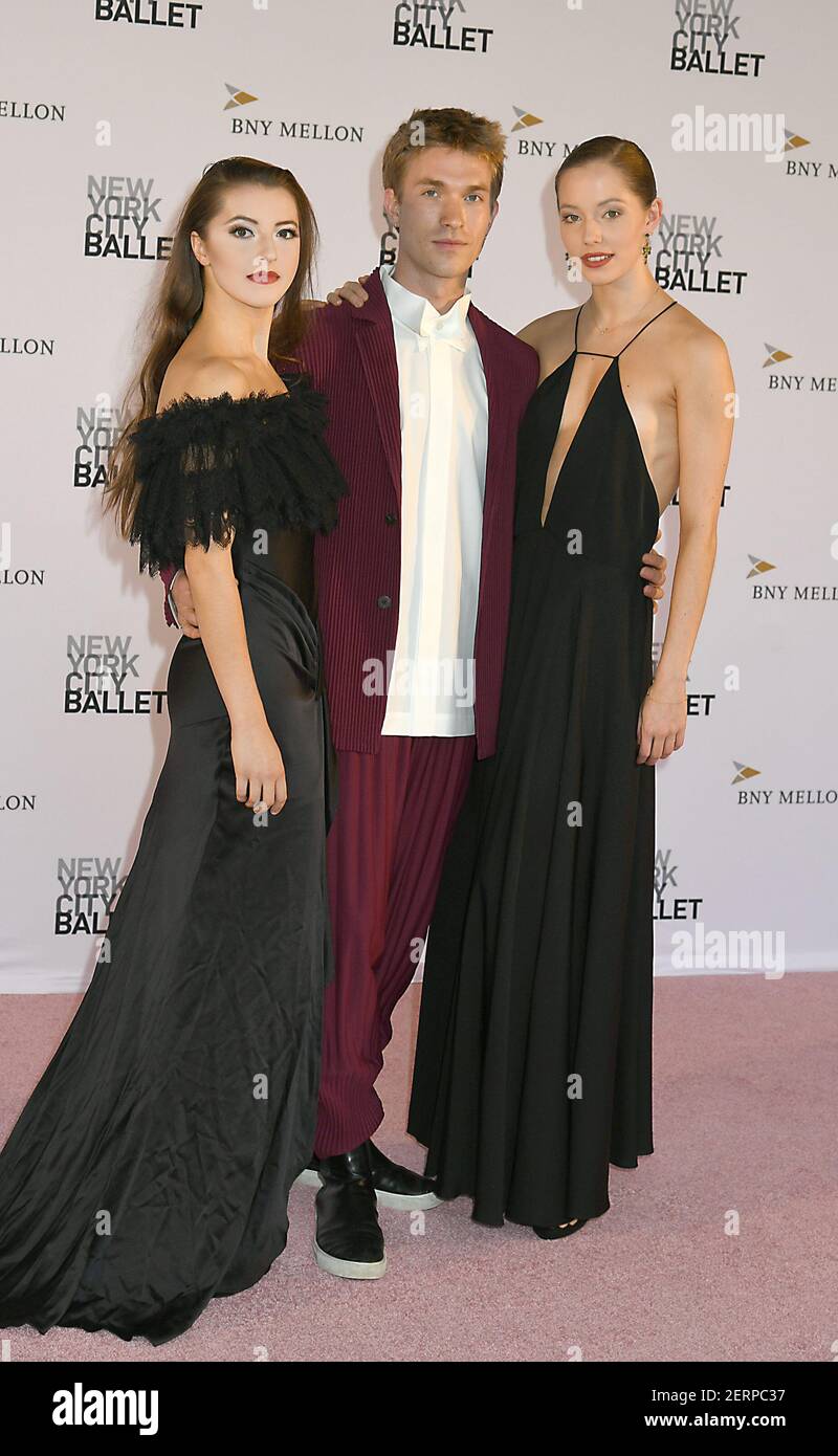 Indiana Woodward, Harrison Ball & Unity Phelan attend the New York City ...