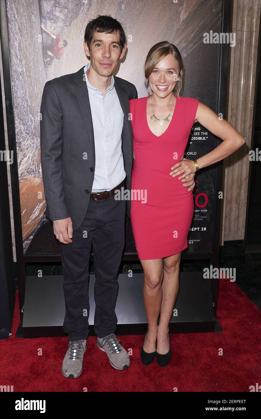 BEVERLY HILLS - SEPTEMBER 27: Alex Honnold and Sanni McCandless attend ...