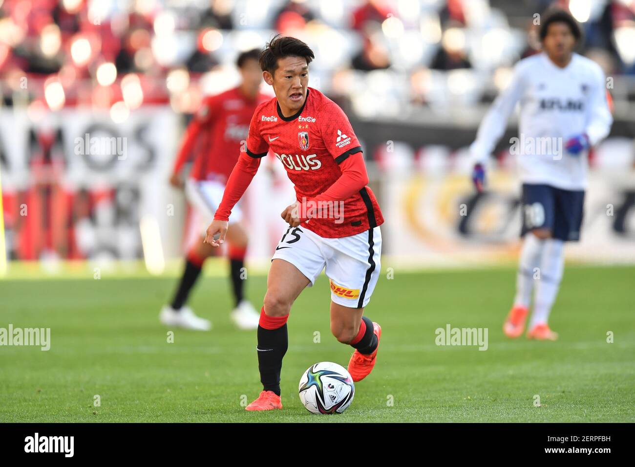 Urawa Reds' Takahiro Akimoto during the 2021 J1 League match between ...