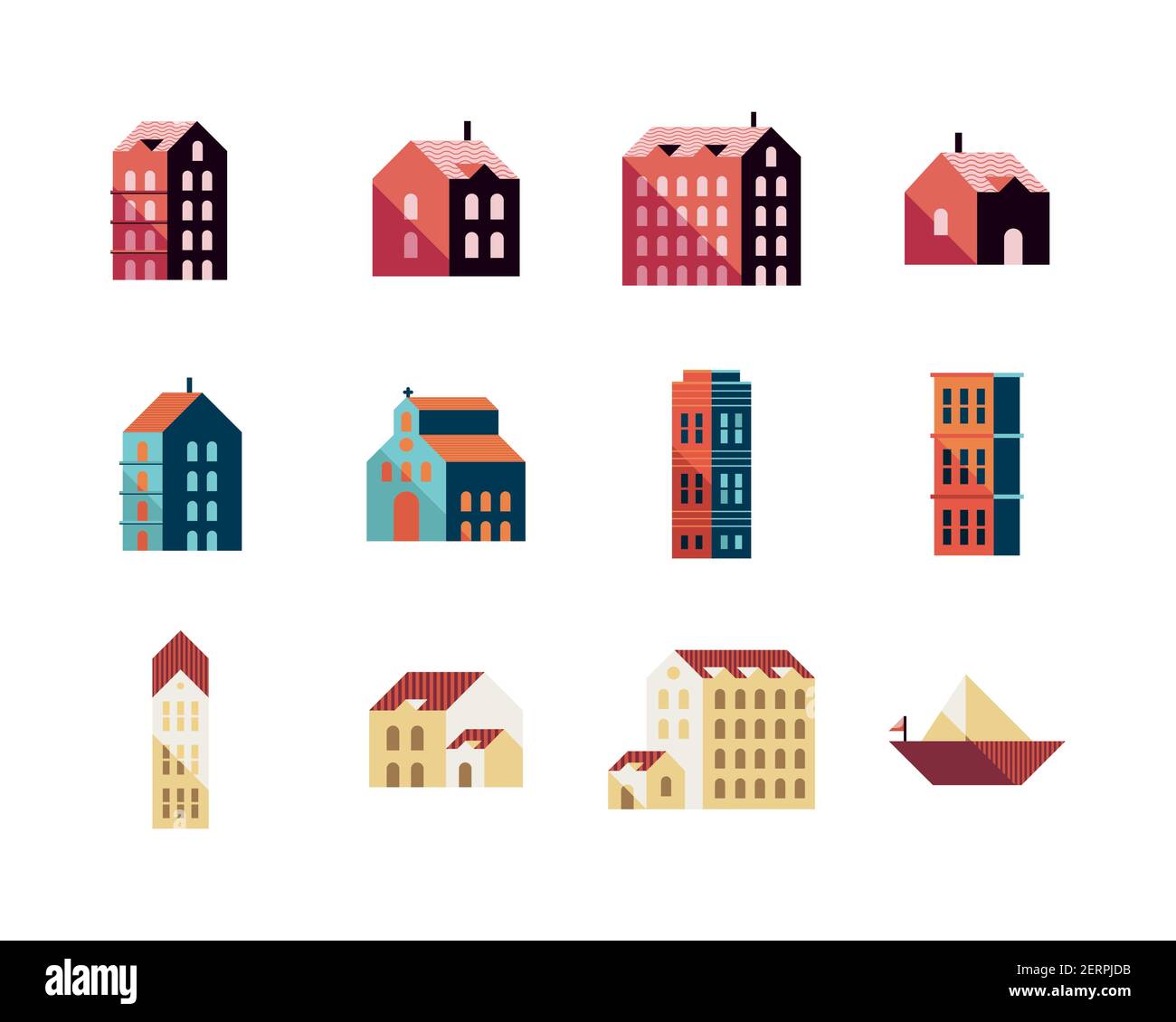 Eleven story Stock Vector Images - Alamy