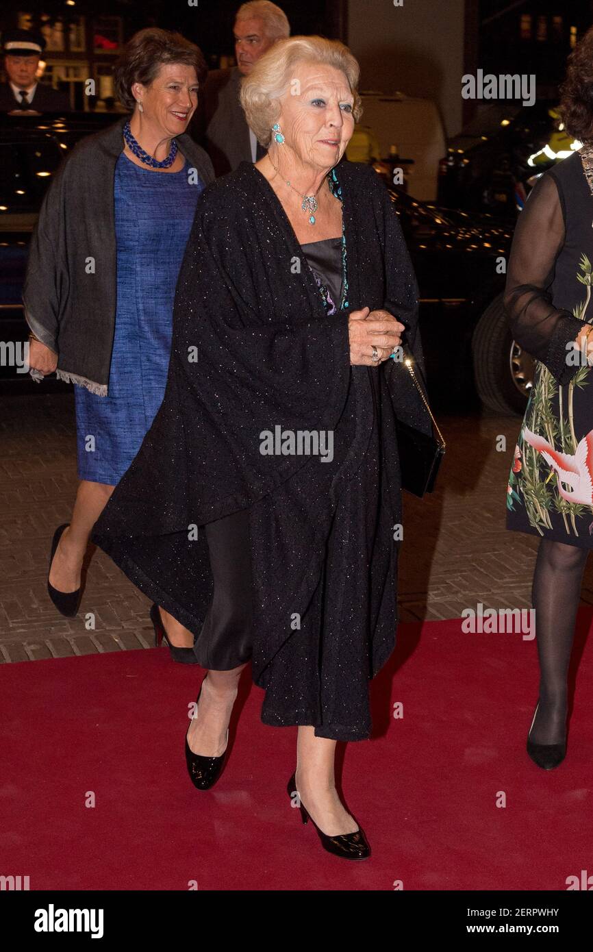 Princess Beatrix at the 30th anniversary of Pierre Audi and De ...