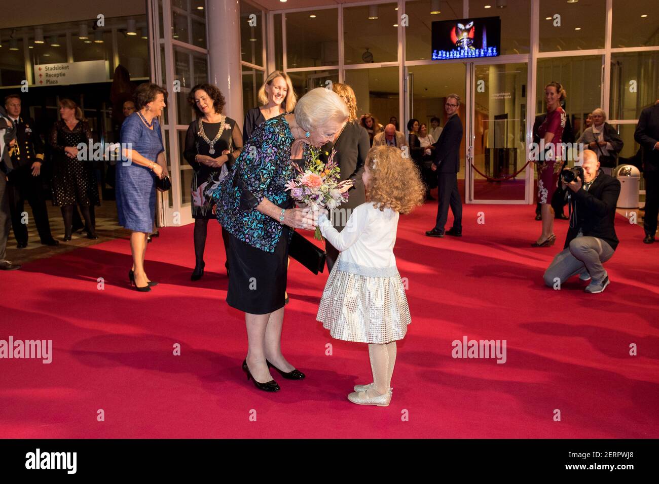 Princess Beatrix at the 30th anniversary of Pierre Audi and De ...
