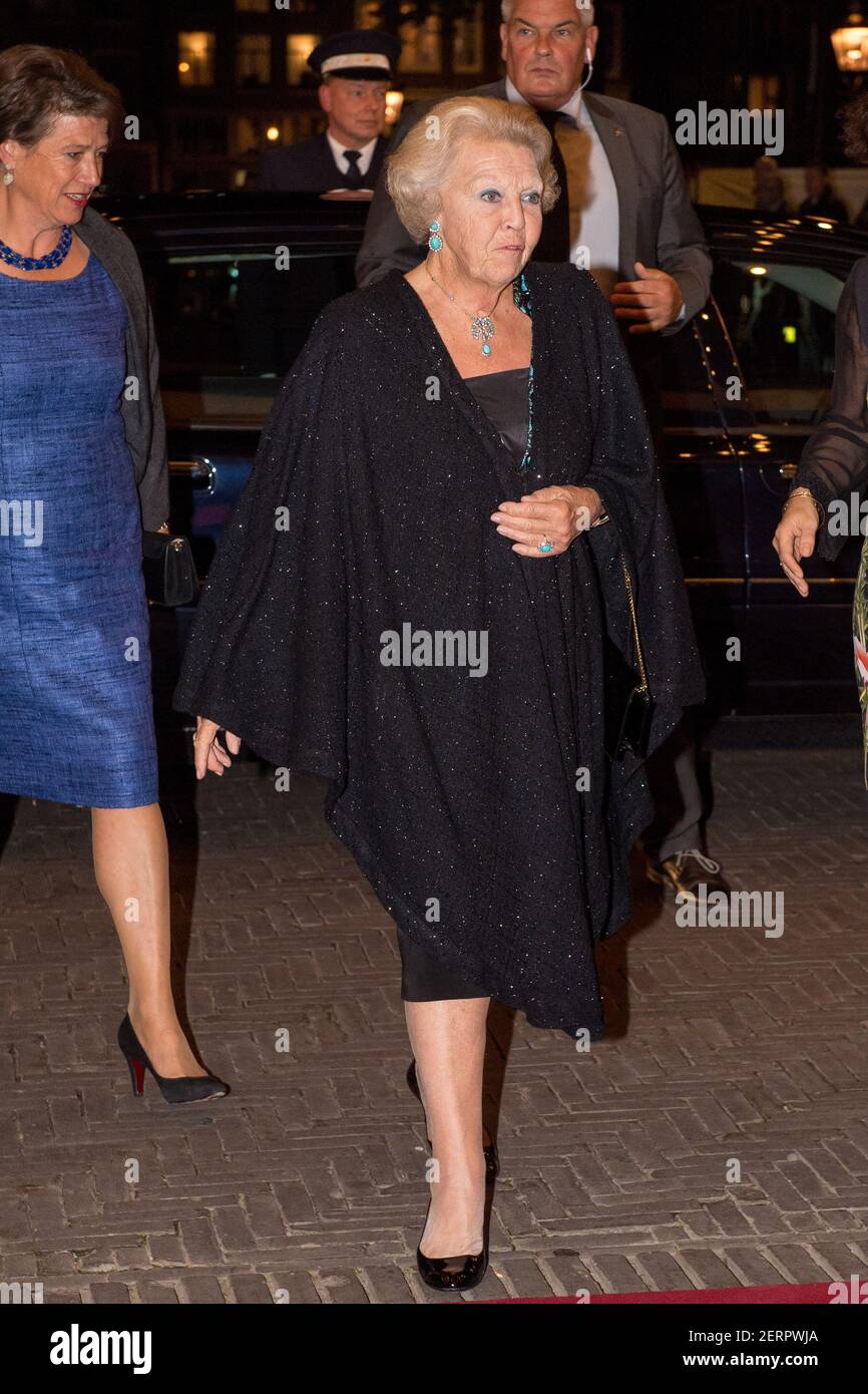 Princess Beatrix at the 30th anniversary of Pierre Audi and De ...