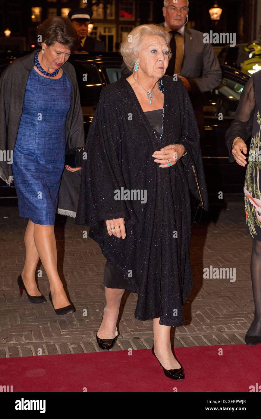 Princess Beatrix at the 30th anniversary of Pierre Audi and De ...