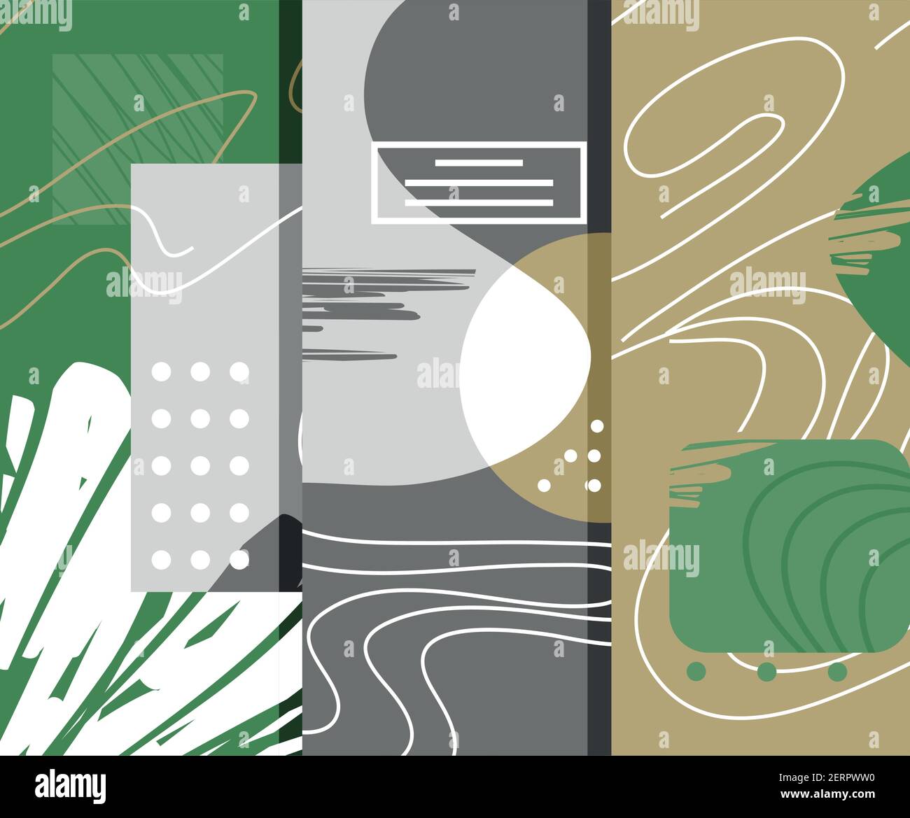 trendy abstract booklet layout template Stock Vector Image & Art - Alamy