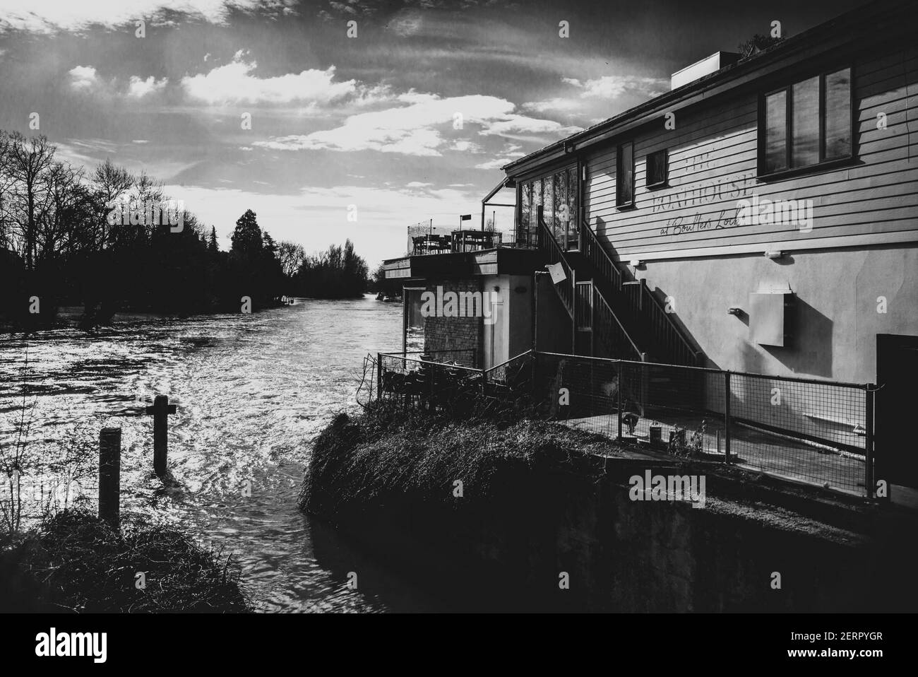 Ray mill island maidenhead Black and White Stock Photos & Images - Alamy