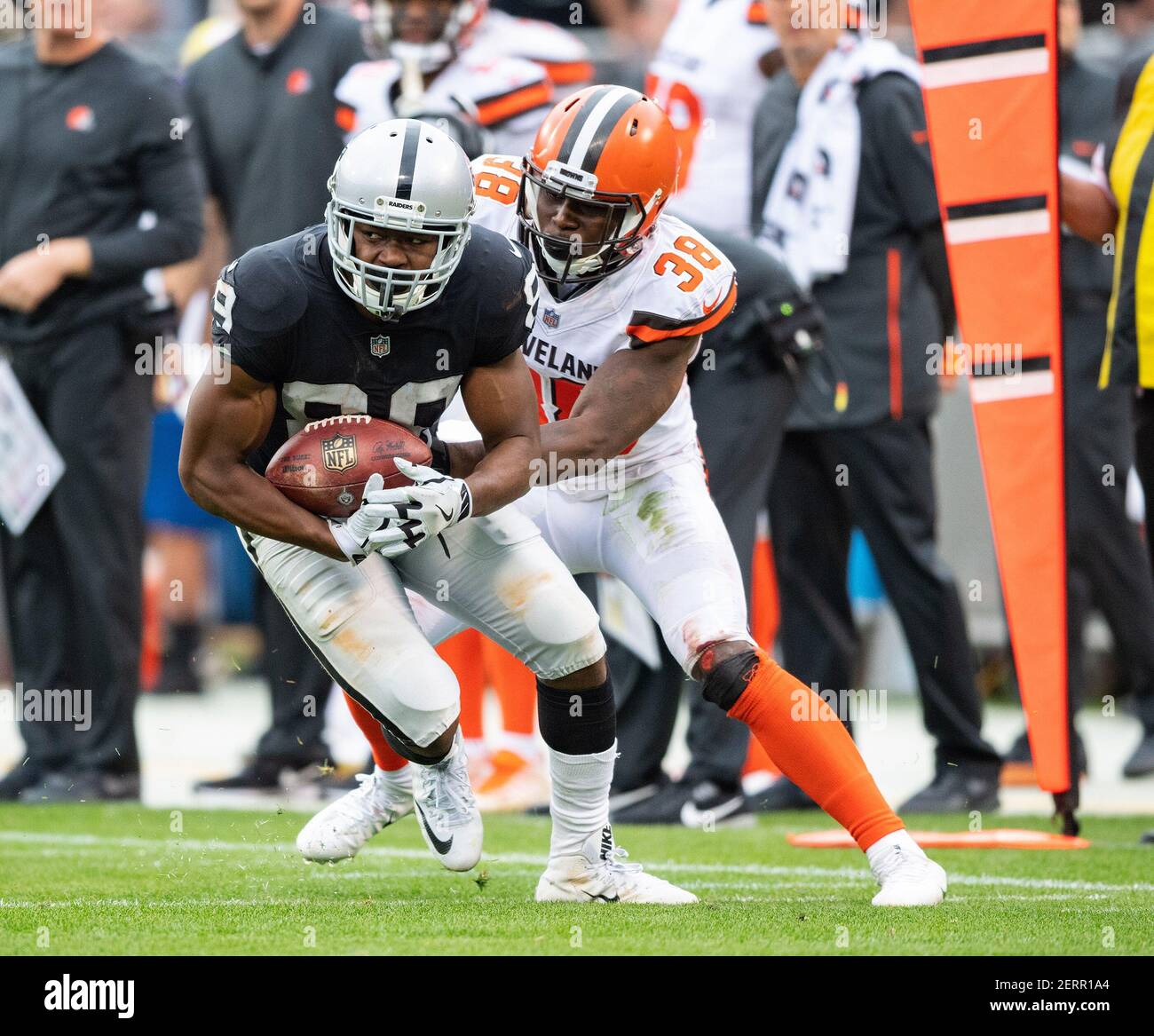 September 30, 2018: Oakland Raiders wide receiver Amari Cooper (89 ...