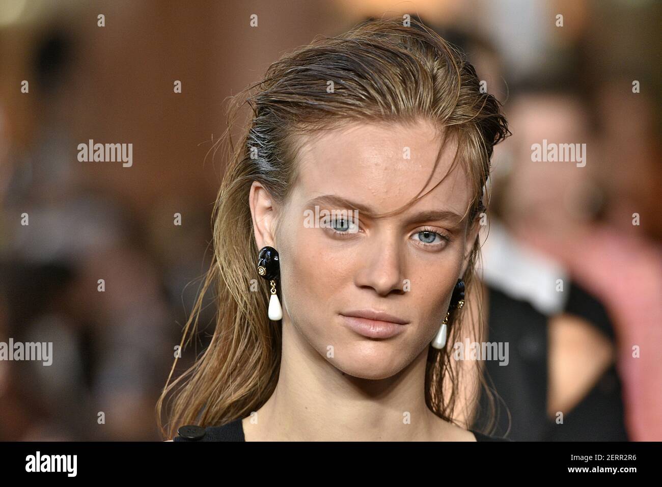 Sarah Dahl walks on the runway during the Altuzarra Fashion Show during ...
