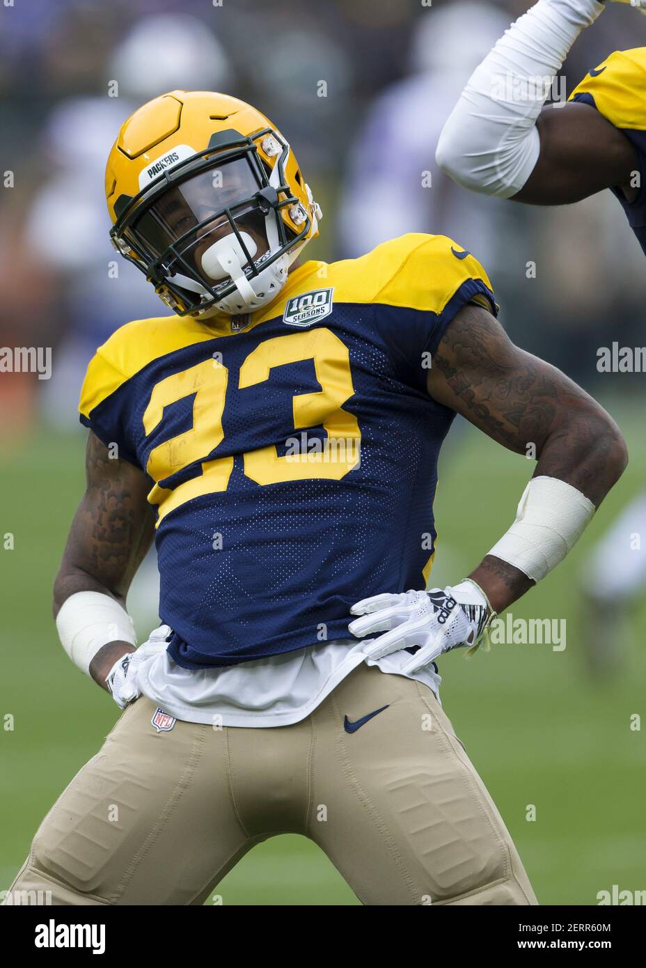 September 30, 2018: Green Bay Packers cornerback Jaire Alexander #23 ...