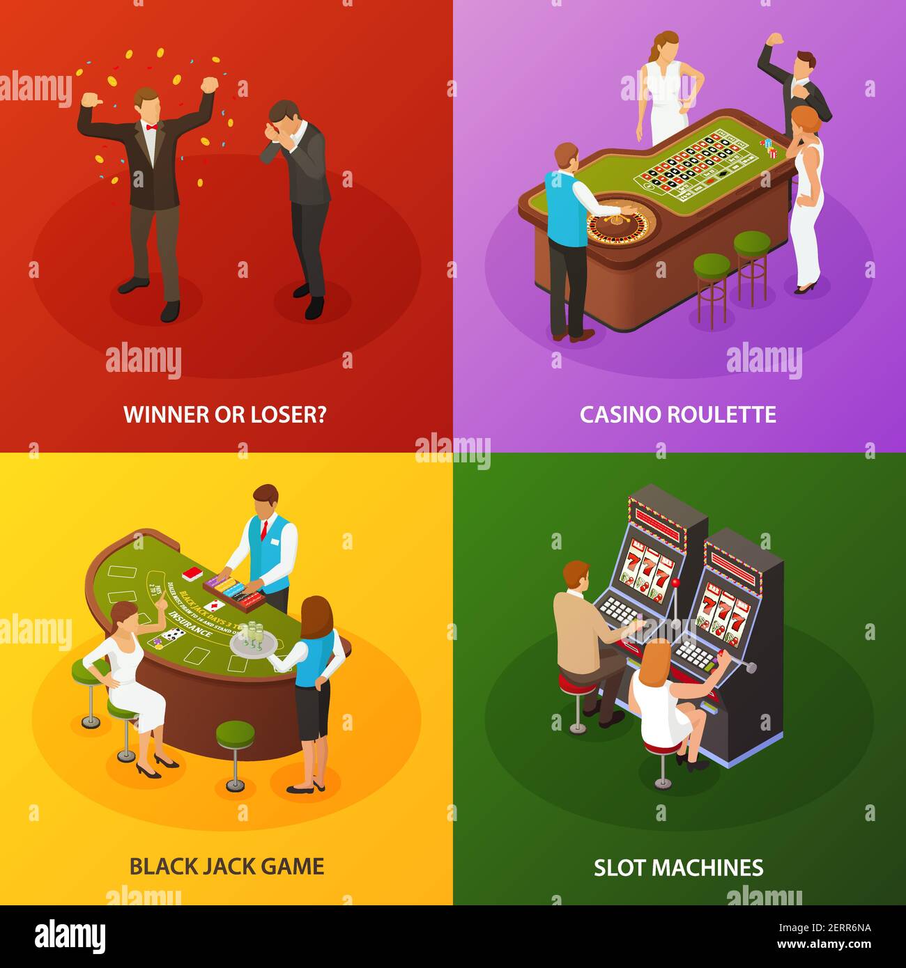 Game winner loser Stock Vector Images - Alamy