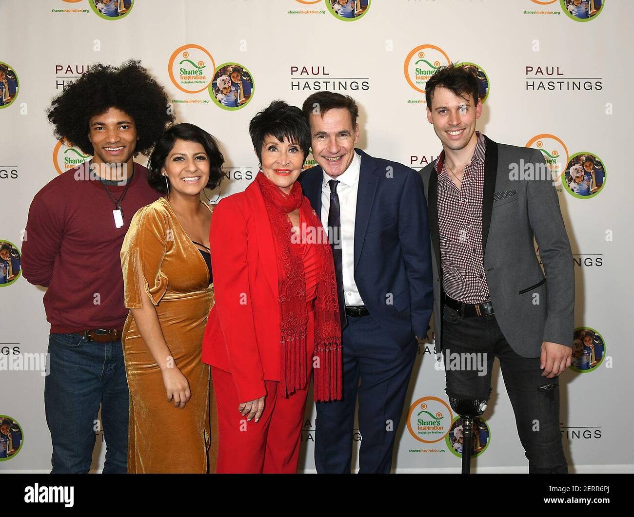 Brian Fender-Shirley, Nohely Quiroz, Chita Rivera & Evan Ruggiero ...
