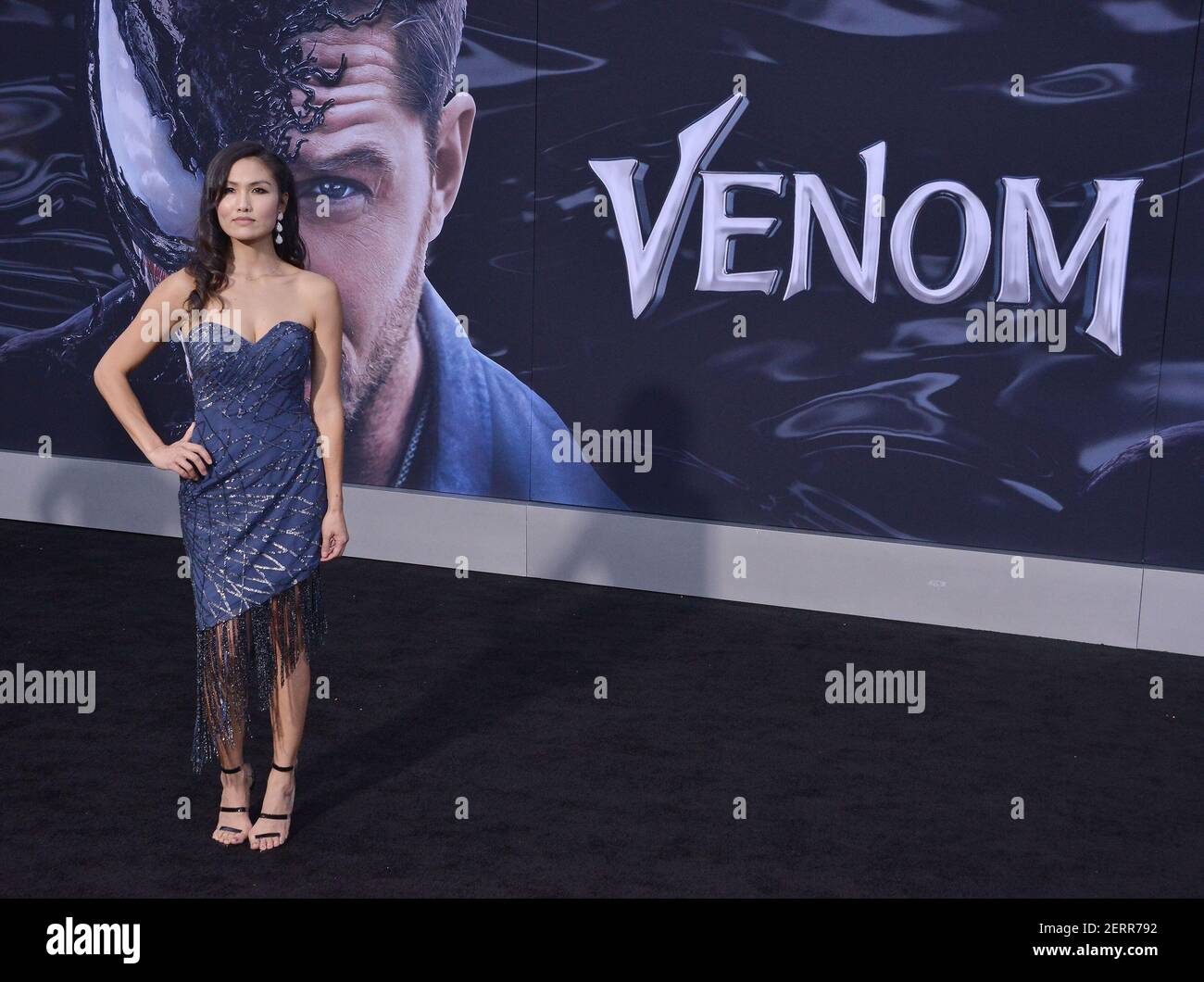 Michelle Lee arrives at the “Venom” Los Angeles Premiere held at the ...