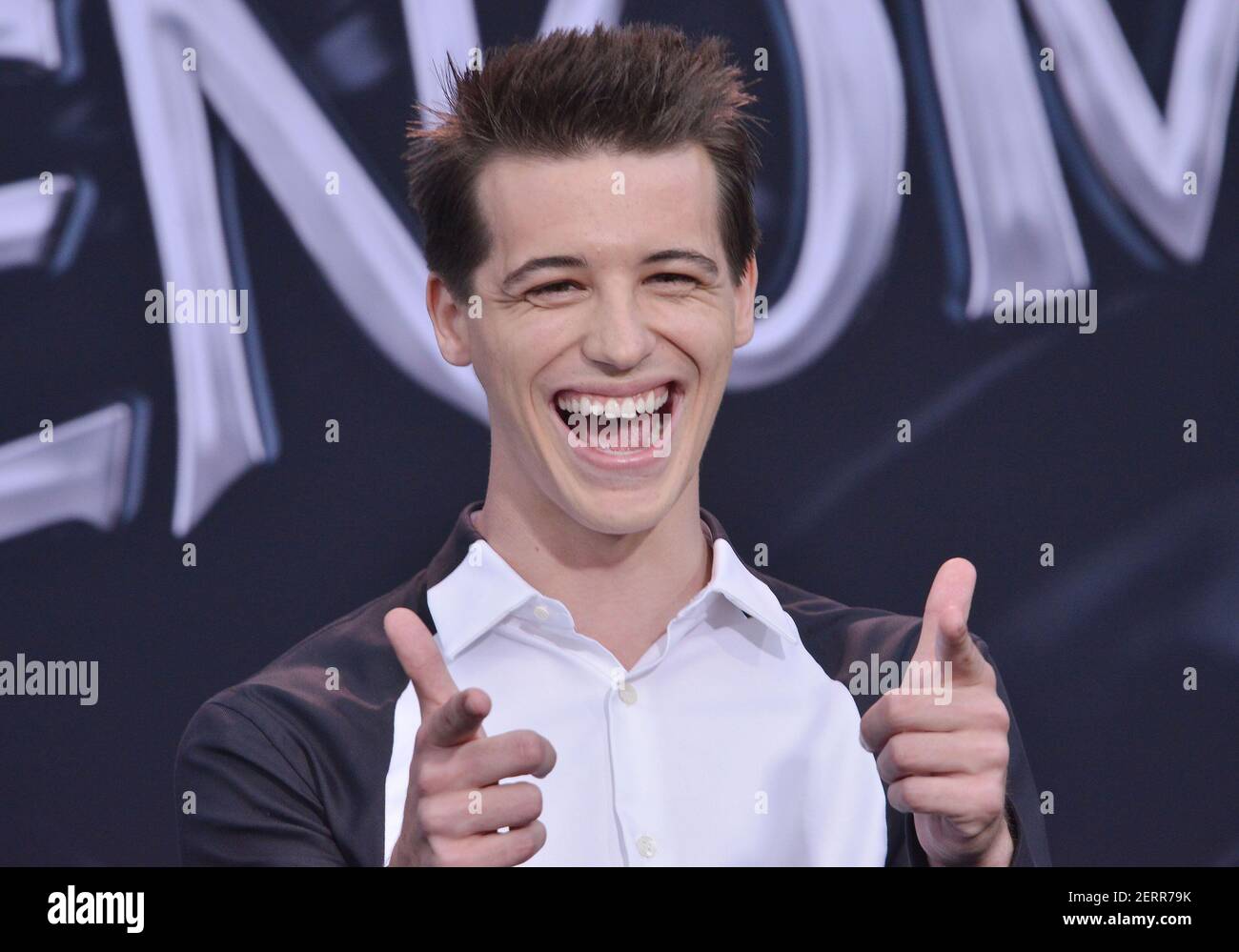 Mason Guccione arrives at the “Venom” Los Angeles Premiere held at the ...