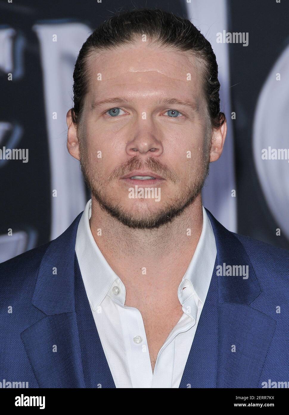 Scott Deckert arrives at the “Venom” Los Angeles Premiere held at the ...