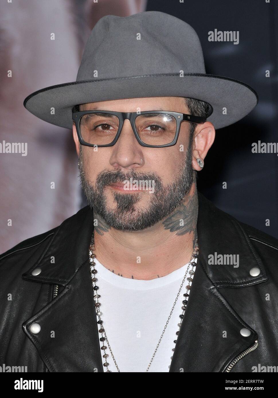 AJ McLean arrives at the “Venom” Los Angeles Premiere held at the ...