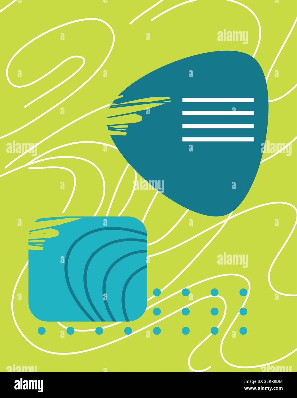 abstract paper composition card template Stock Vector Image & Art - Alamy