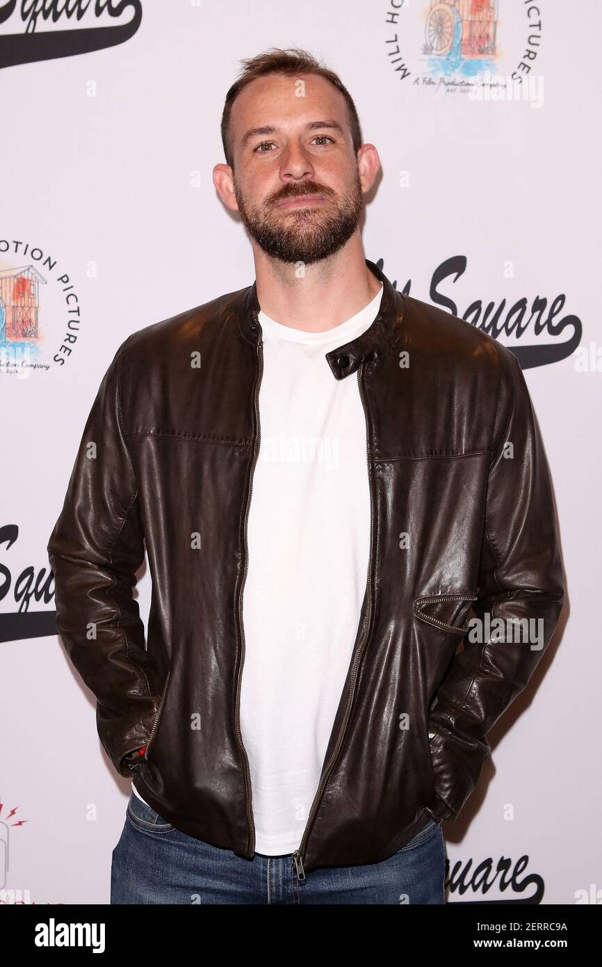 Timothy Brady attends the "All Square" Los Angeles Premiere held at ...