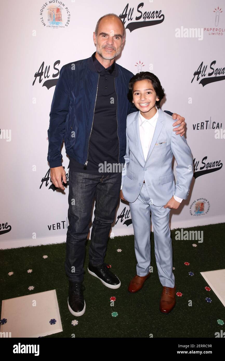 Michael Kelly, Jesse Ray Sheps attend the "All Square" Los Angeles ...