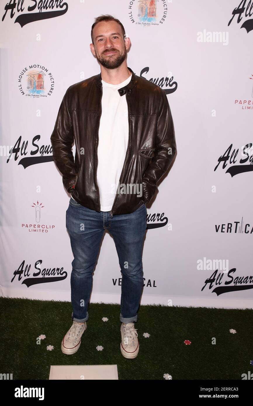 Timothy Brady attends the "All Square" Los Angeles Premiere held at ...