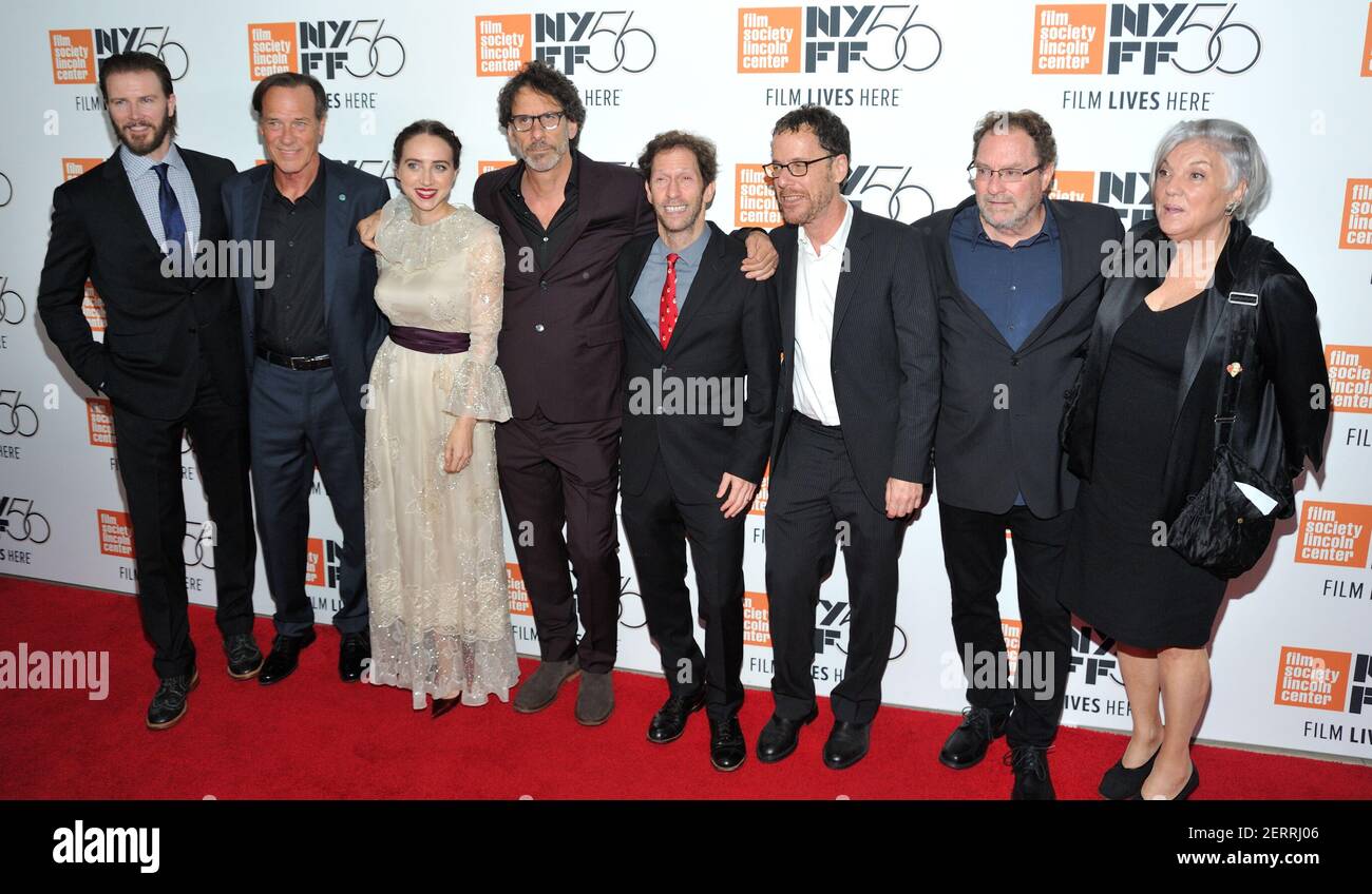 L-R: Actors Bill Heck, Granger Hines, Zoe Kazan, writer/director Joel ...