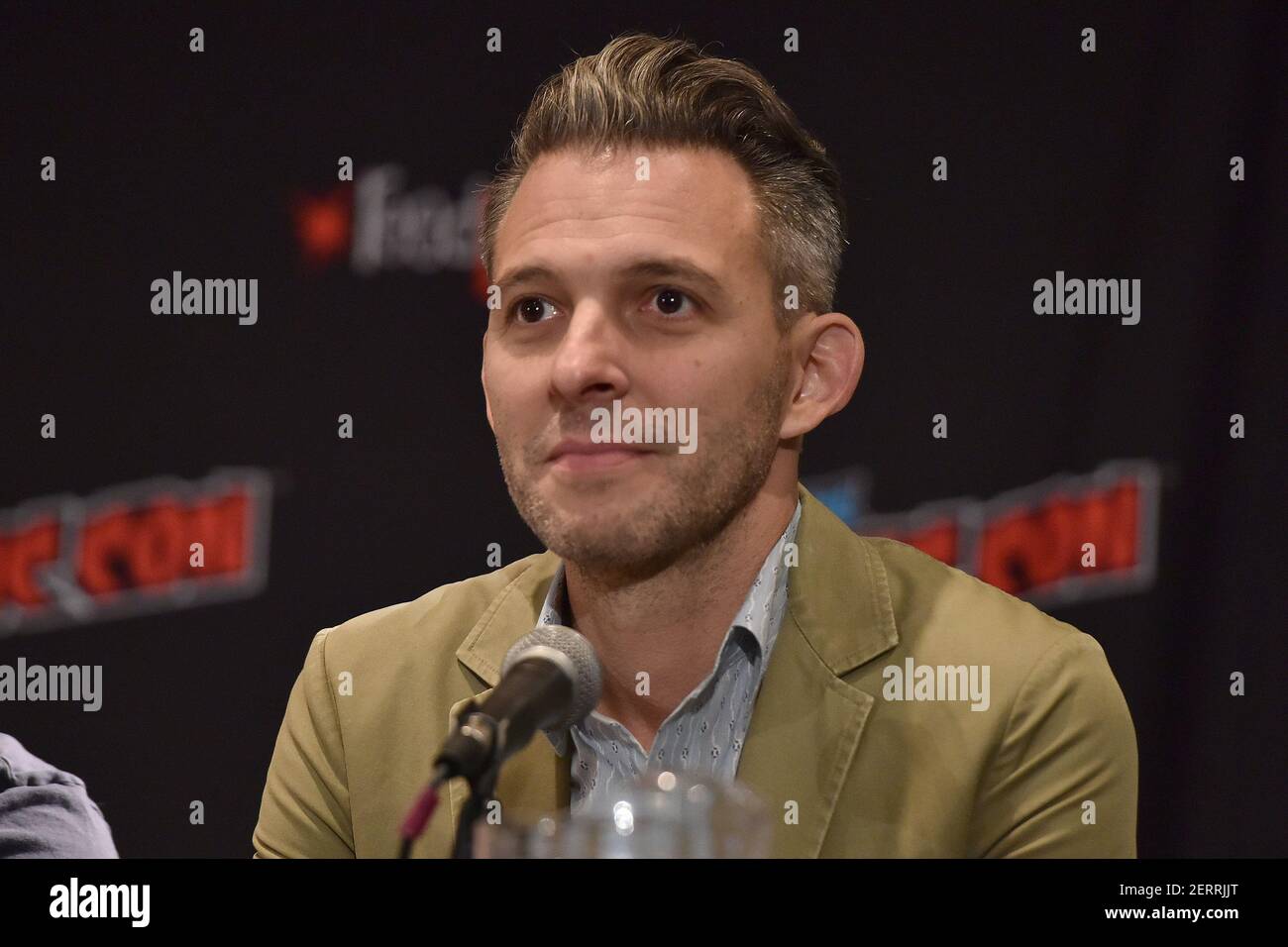 NEW YORK - OCTOBER 4: Co-creator and executive Producer Justin Wilkes ...