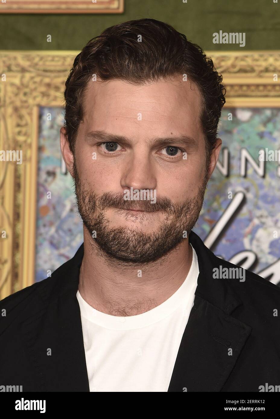 LOS ANGELES, CA - OCTOBER 4: Jamie Dornan at the Los Angeles premiere ...