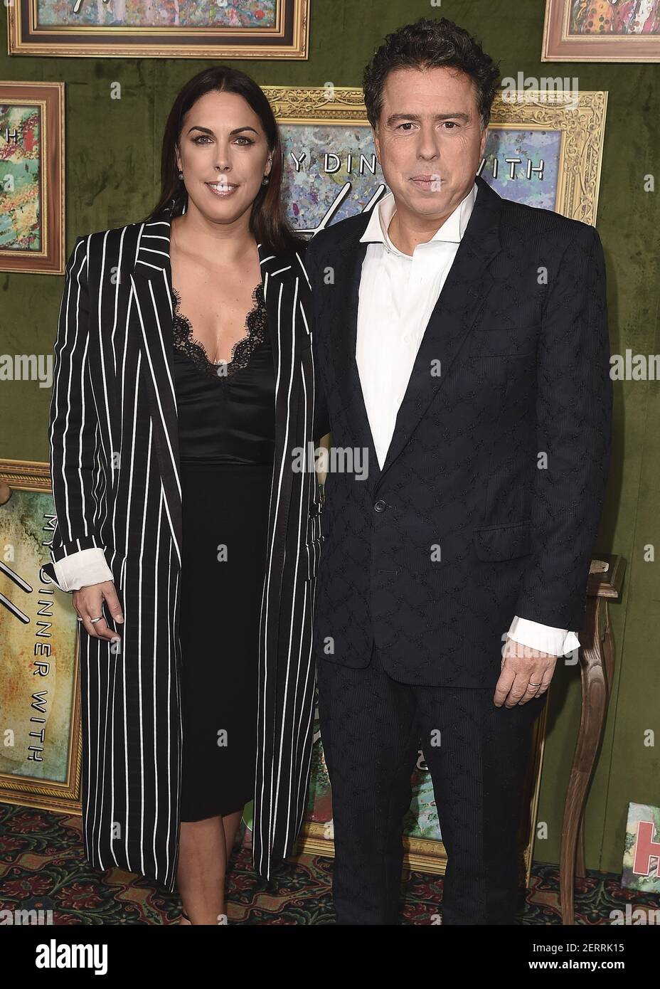 LOS ANGELES, CA - OCTOBER 4: Sacha Gervasi and Jessica de Rothschild at ...