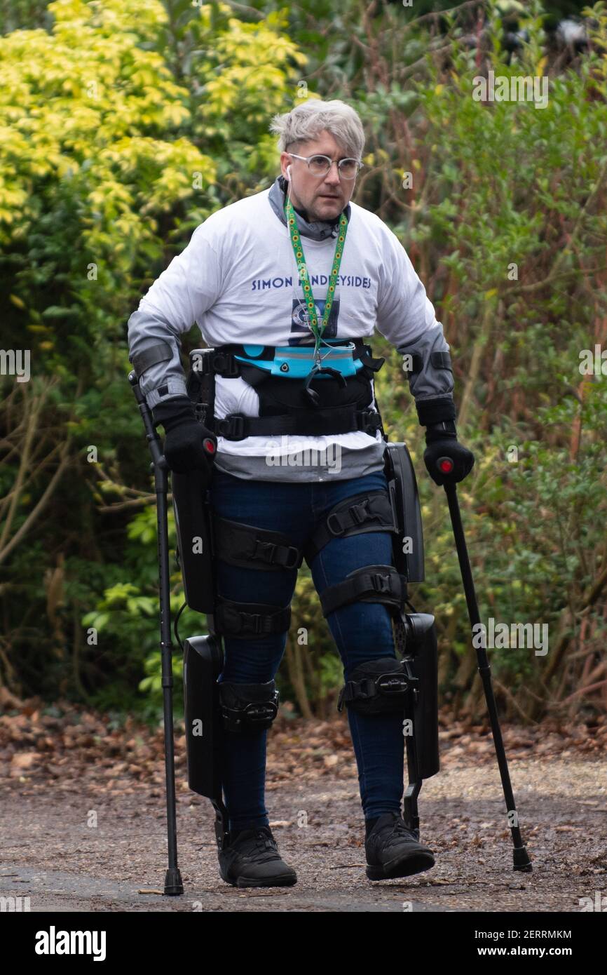 Exoskeleton suit hi-res stock photography and images - Alamy