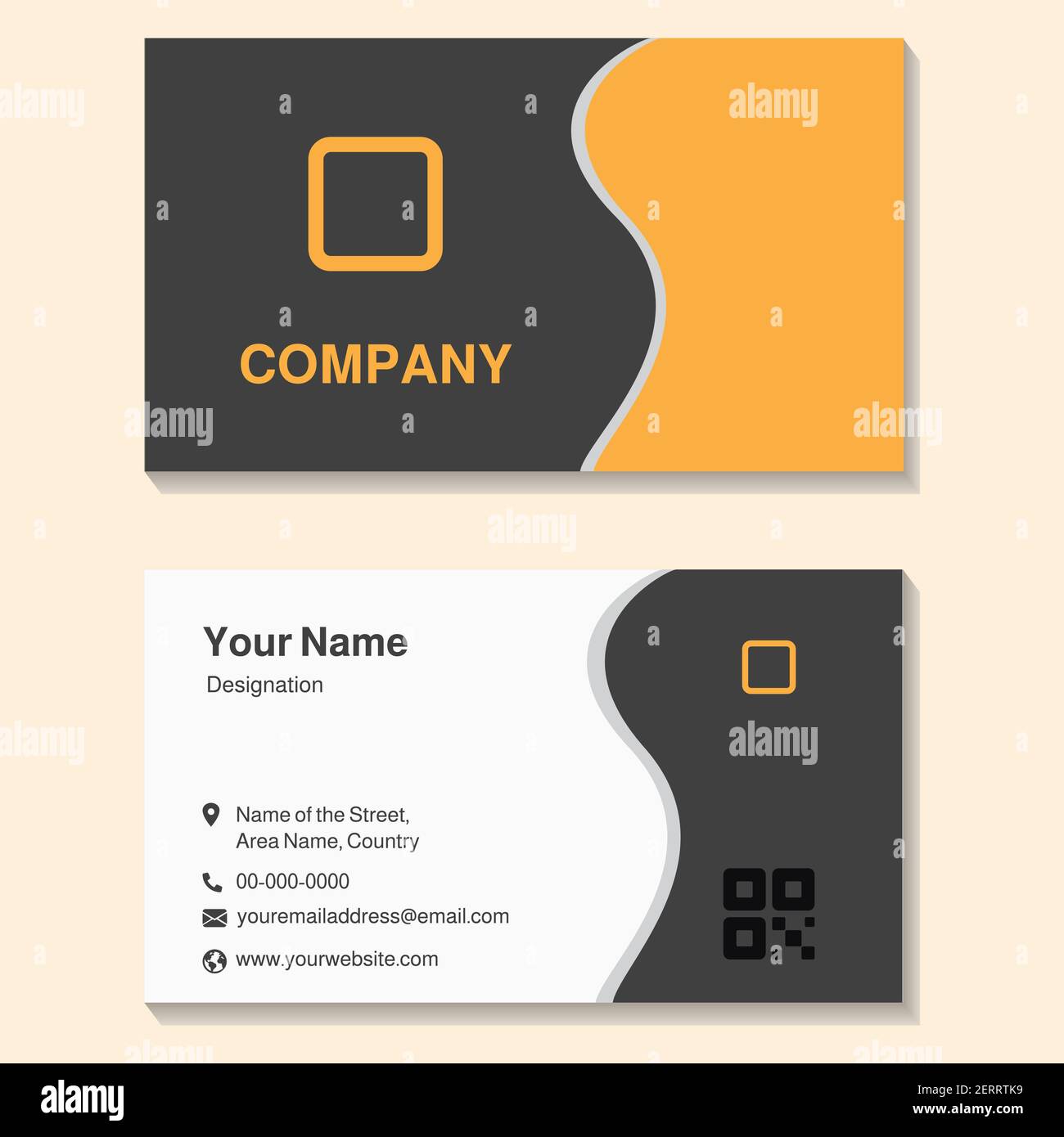 Id card stationery Stock Vector Images - Alamy