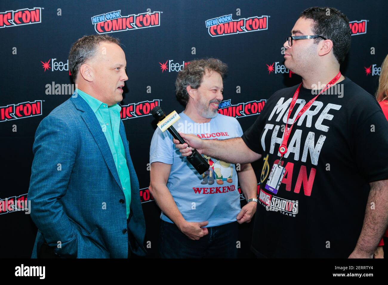 NEW YORK - OCTOBER 6: Dee Bradley Baker and Curtis Armstrong attend the ...