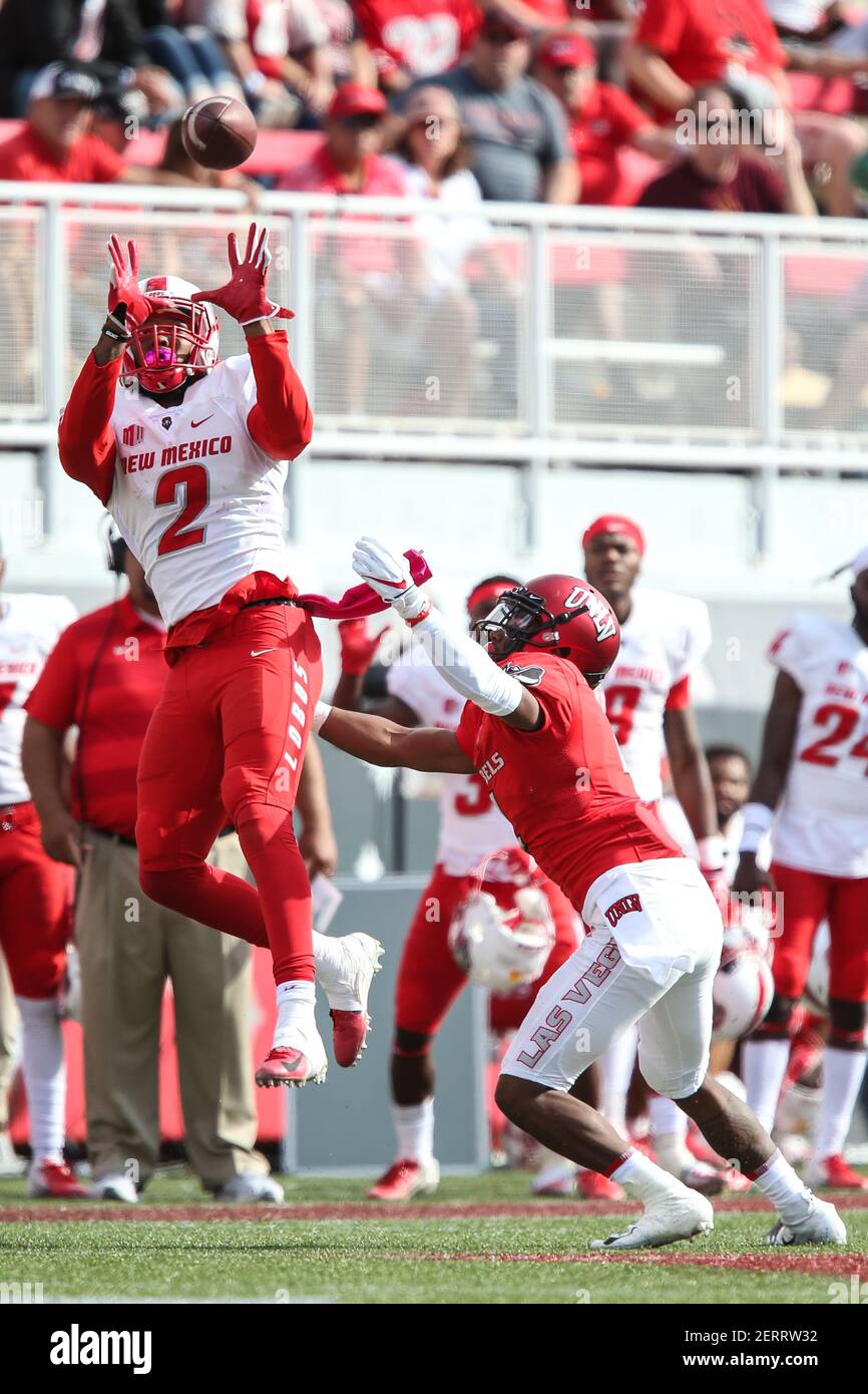 October 6, 2018: New Mexico Lobos wide receiver Delane Hart-Johnson (2 ...